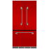 AGA MELFDR23SCR 36 Inch Counter Depth French Door Refrigerator with 22. ...