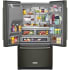 KitchenAid KRFF577KBS 36 Inch Freestanding French Door Refrigerator ...