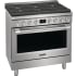 Frigidaire PCFD3670AF 36 Inch Freestanding Dual Fuel Range with 6 ...