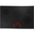 GE Profile PEP9030STSS 30 Inch Electric Smart Cooktop with 5 Elements ...