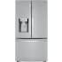 LG LRFDC2406S 36 Inch Counter Depth Smart French Door Refrigerator with ...