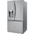 LG LRFDC2406S 36 Inch Counter Depth Smart French Door Refrigerator with ...