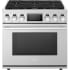 SKS SKSGR360S 36 Inch Freestanding Gas Pro Smart Range with 6 Sealed ...