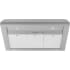 GE Profile UVW8364SPSS 36 Inch Wall Mount Smart Range Hood with 600 CFM ...