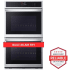LG WDEP9423F 30 Inch Double Electric Smart Wall Oven with 9.4 cu. ft ...