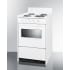 Summit WEM110W 20 Inch Freestanding Electric Range with 4 Coil Elements ...