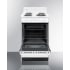 Summit WEM110W 20 Inch Freestanding Electric Range with 4 Coil Elements ...