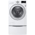 LG WM3500CW 27 Inch Front Load Smart Washer with 4.5 cu. ft. Capacity ...