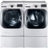 LG LGWADREW8101 Side-by-Side on Pedestals Washer & Dryer Set with Front ...