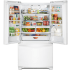 Whirlpool WRFF5333PW 33 Inch Freestanding French Door Refrigerator with ...