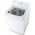 LG WT6100CW 27 Inch Top Load Washer with 4.3 cu ft Capacity, Turbo Drum ...