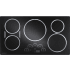 Monogram ZHU36RDPBB 36 Inch Smart Induction Cooktop with 5 Cooking ...