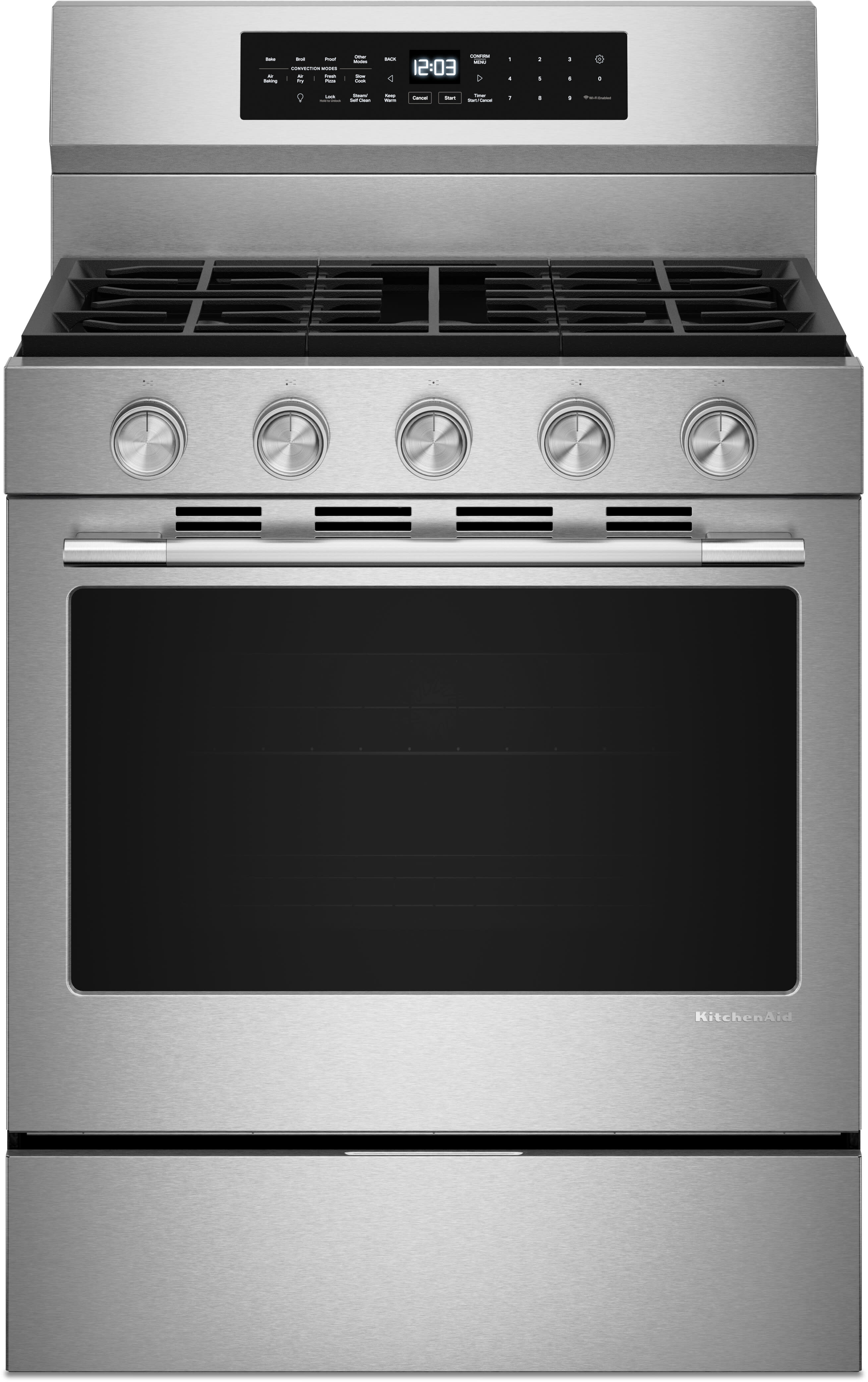 KitchenAid KBFN506ESS 36 Inch French Door Refrigerator with 20.8 cu. ft ...