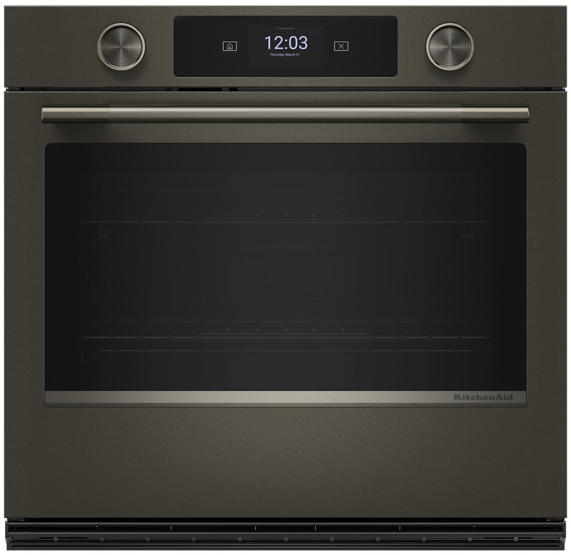 KitchenAid KCIG550JBL 30 Inch Induction Cooktop with 5 Elements, 10 ...
