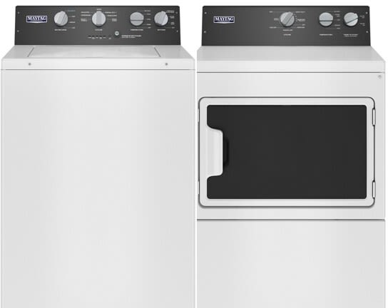 Maytag MVWP586GW 27 Inch Top Load Washer with 3.5 cu. ft. Capacity, 7 ...