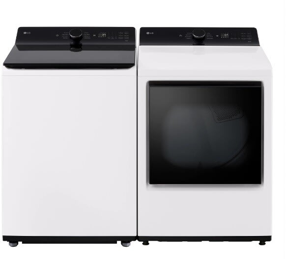 LG DLG8401WE 27 Inch Ultra Large Capacity Top Load Gas Dryer with 7.3 ...
