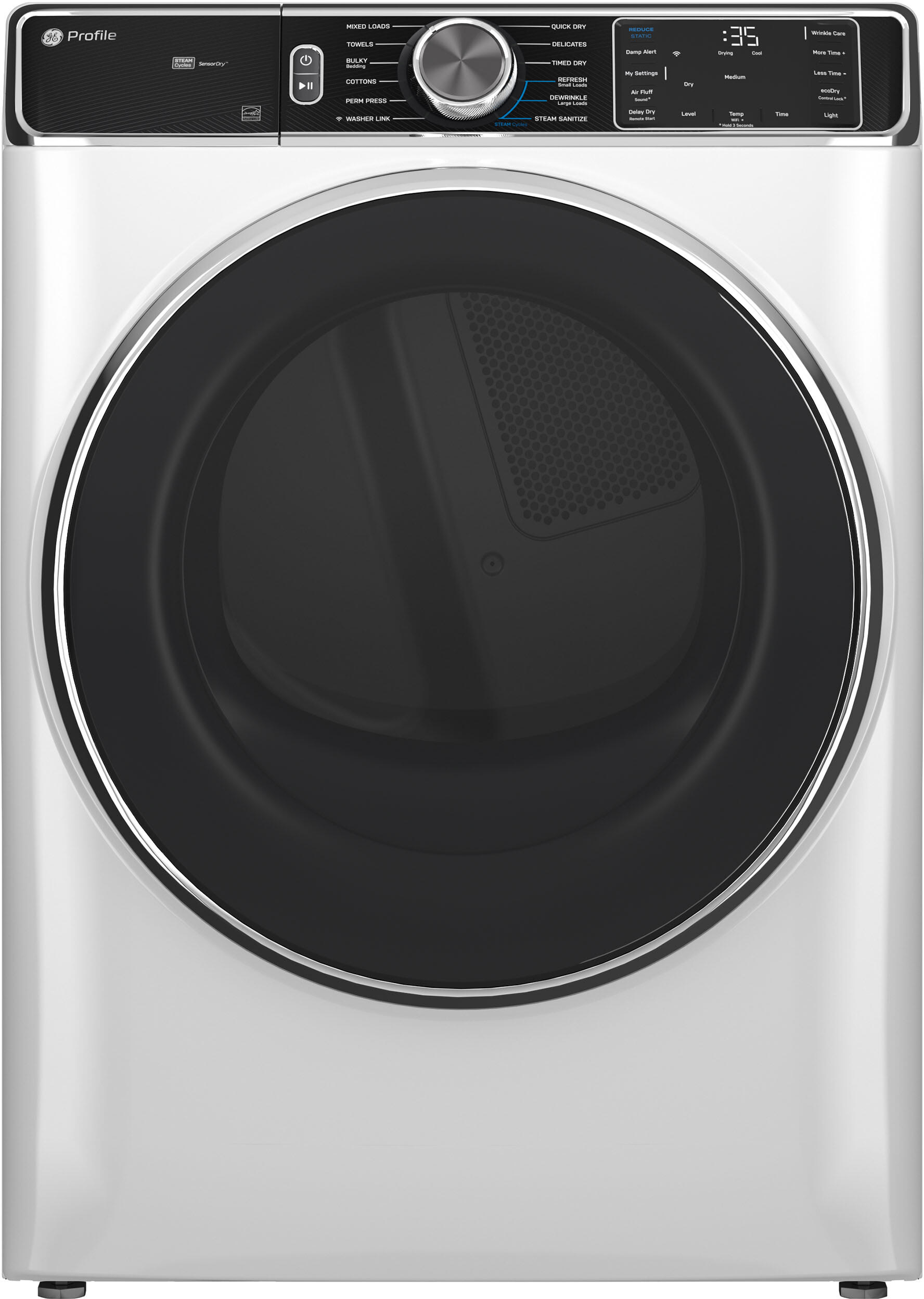 GE PFW870SSVWW 28 Inch Smart Front Load Washer with 5.3 cu ft Capacity ...