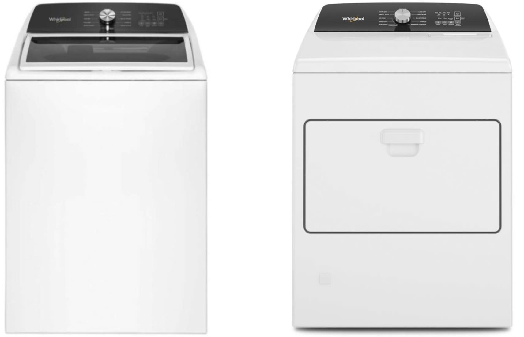 Whirlpool WTW5010LW 28 Inch Top Load Washer with 4.6 cu. ft. Capacity ...