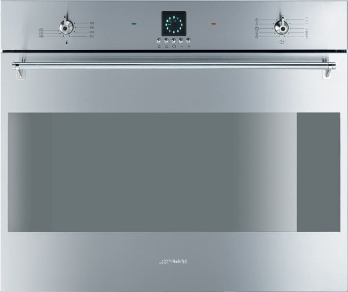 Smeg PGF95SCU3 36 Inch Gas Cooktop with 5 Sealed Burners Including 3 ...