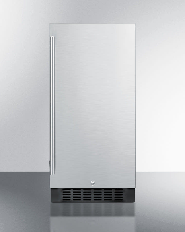Summit BIM44G 15 Inch Undercounter Commercial Ice Maker with 25 lbs ...