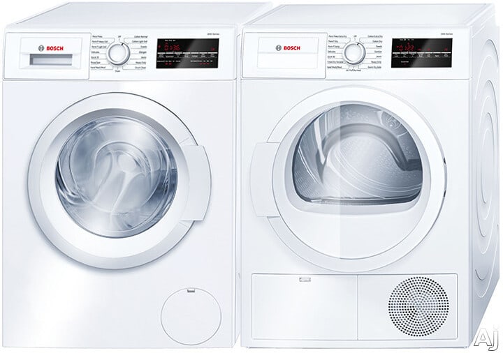 Bosch WGA12400UC 24 Inch Front Load Washer with 2.2 cu. ft. Capacity ...