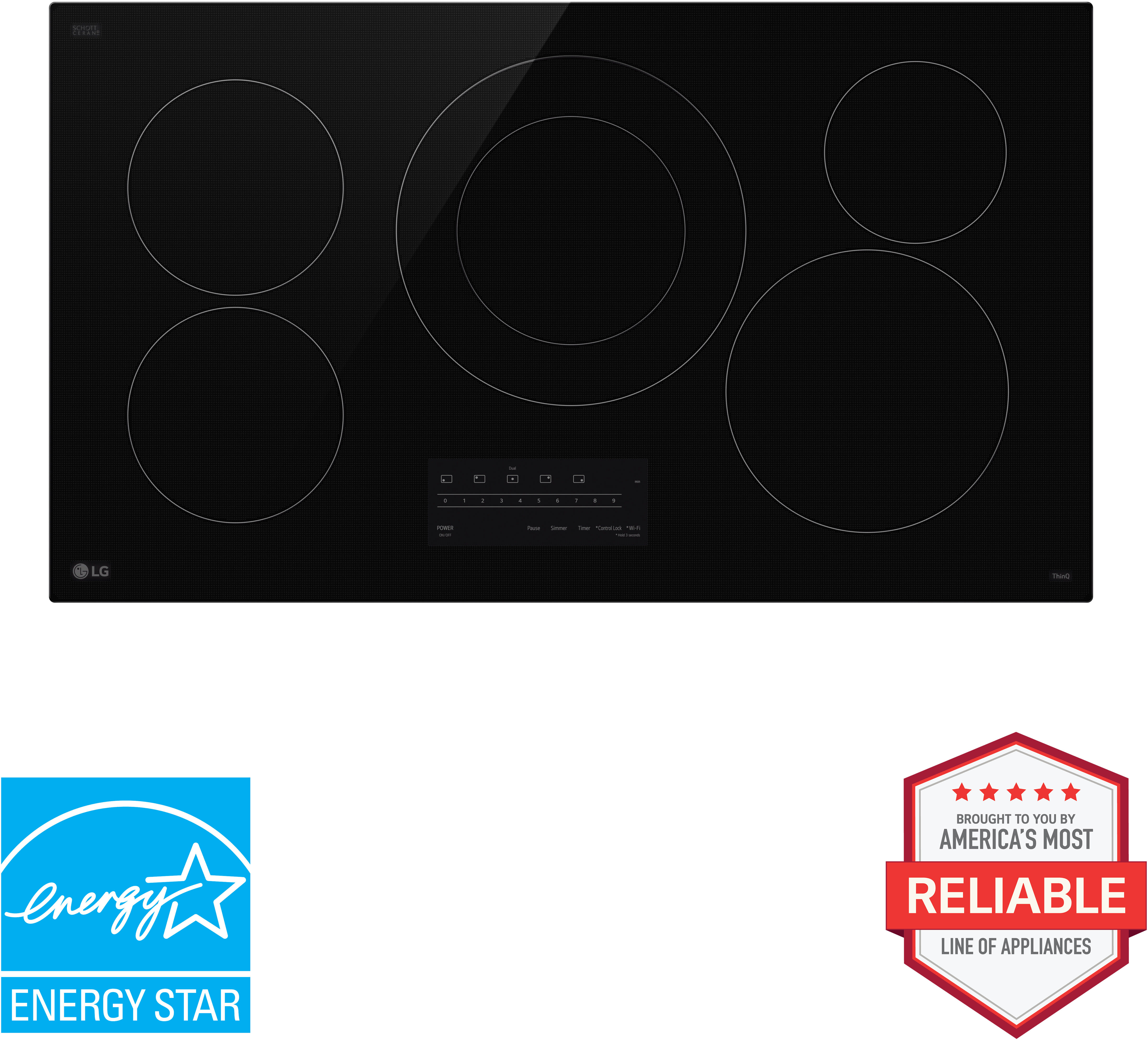 LG WCEP6423F 30 Inch Built-In Smart Combination Wall Oven with 6.4 cu ...