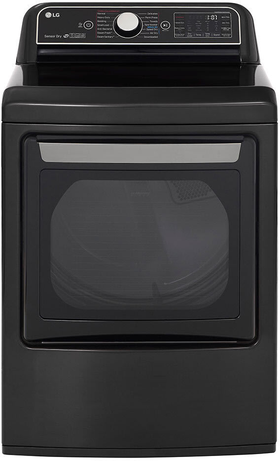 LG DLEX7900BE 27 Inch Electric Smart Dryer with 7.3 Cu. Ft. Capacity ...