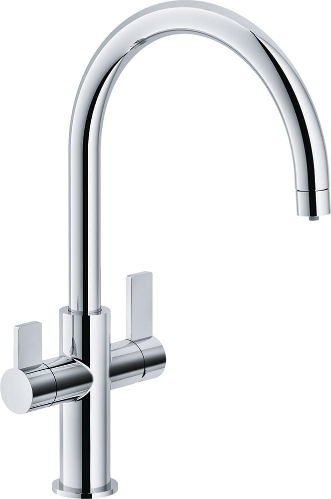 Franke FF3100 Single Handle Polished Chrome Pulldown Kitchen Faucet ...
