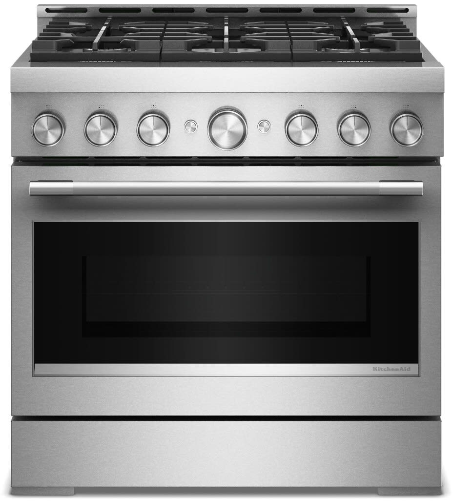KitchenAid KRFC300EBS 36 Inch Counter Depth French Door Refrigerator ...
