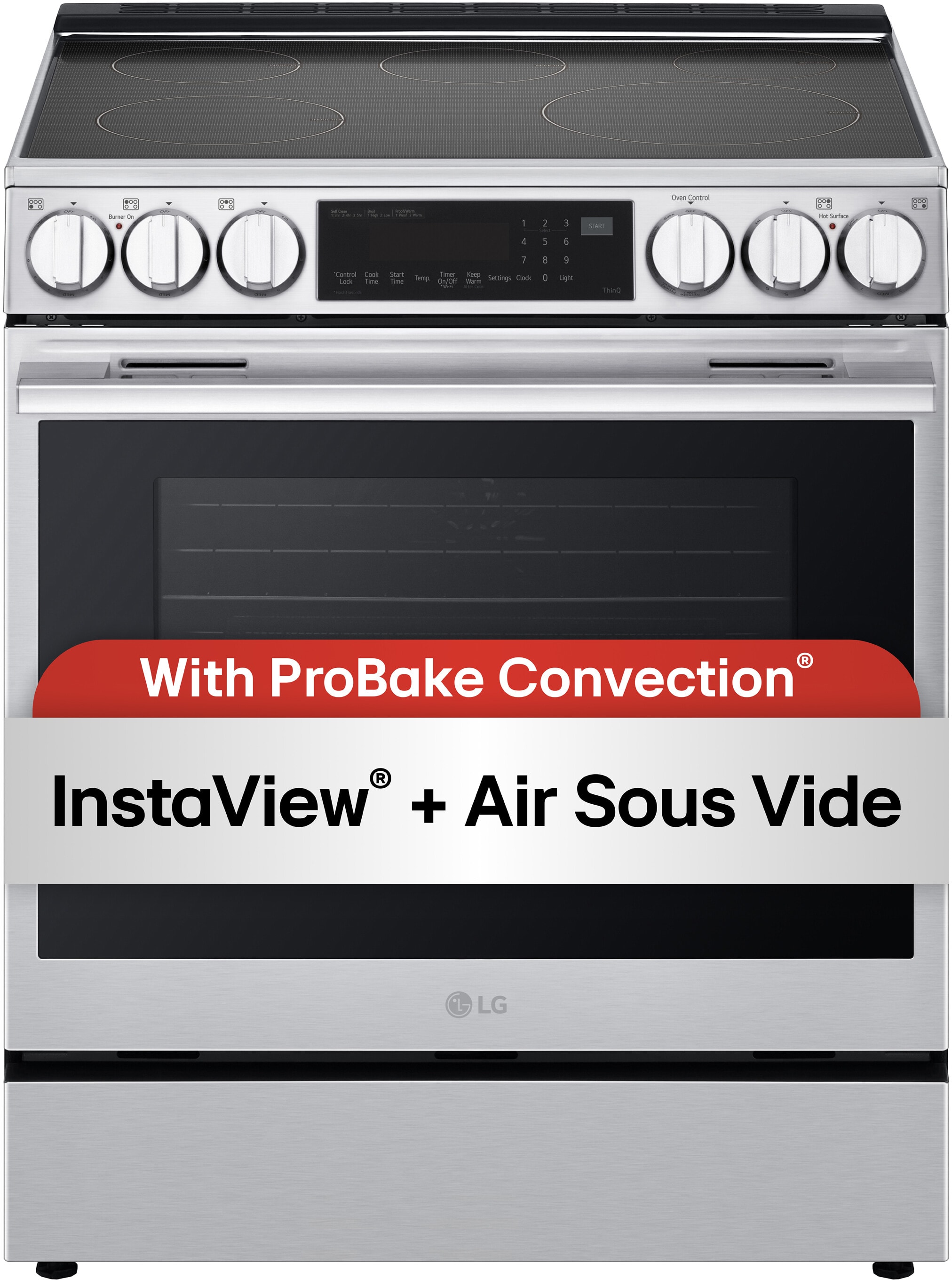 LG MVEF1337F 30 Inch Over-the-Range Smart Microwave Oven with 1.3 cu ...