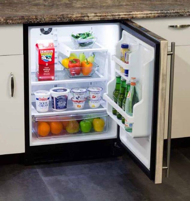 Marvel ML24FAP2LP 24 Inch Built-In/Freestanding All-Freezer with 1 ...