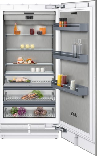 Gaggenau RF411704 18 Inch Freezer Column with LED Lights, TFT Touch ...