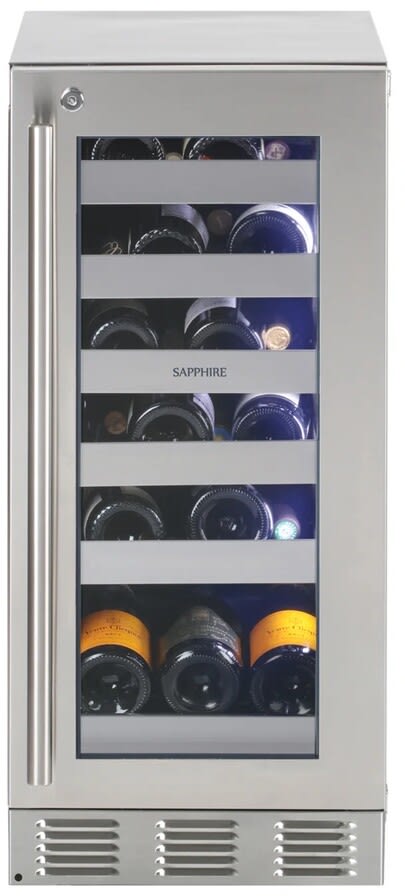 Sapphire SNIM155PSS 15 Inch Undercounter Ice Maker with 30 lbs. Storage ...
