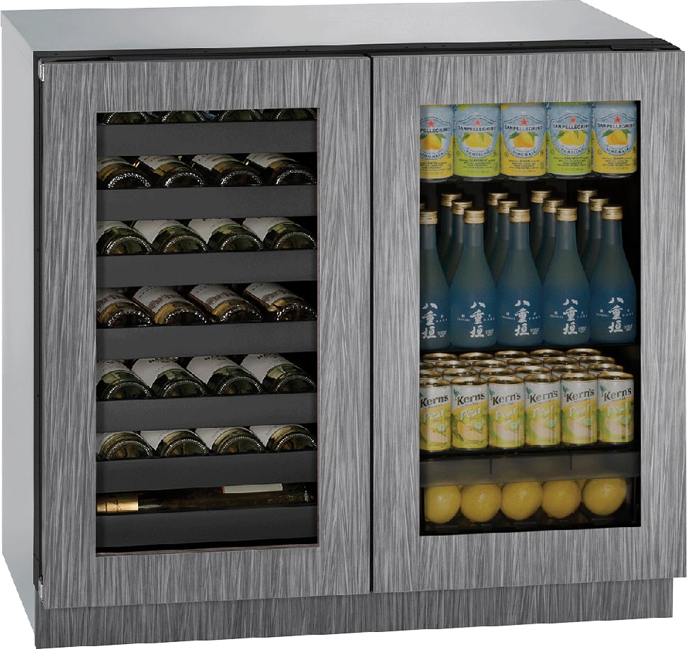 U-Line U3018CLRINT40C 18 Inch Built-In Clear Ice Machine with 55 Lbs ...