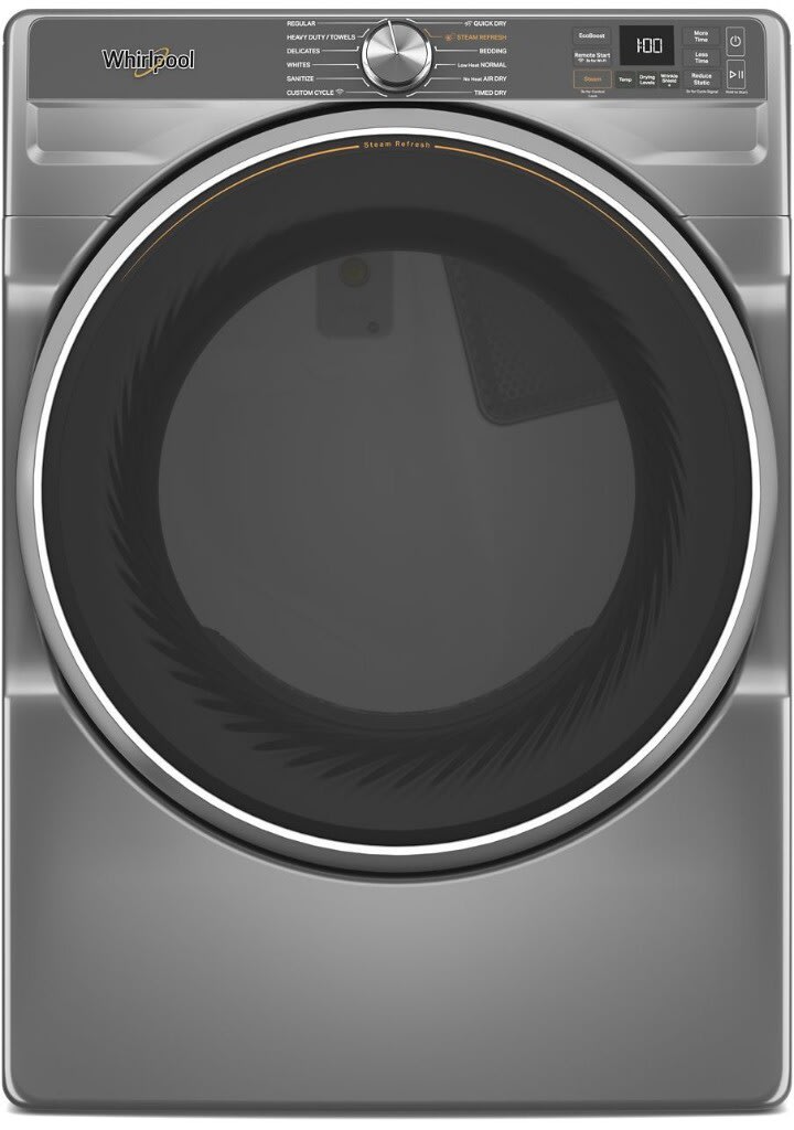 Whirlpool WFW6720RR 5.0 cu ft Smart Front Load Washer with FreshFlow™ Vent System, Dry Drum ...