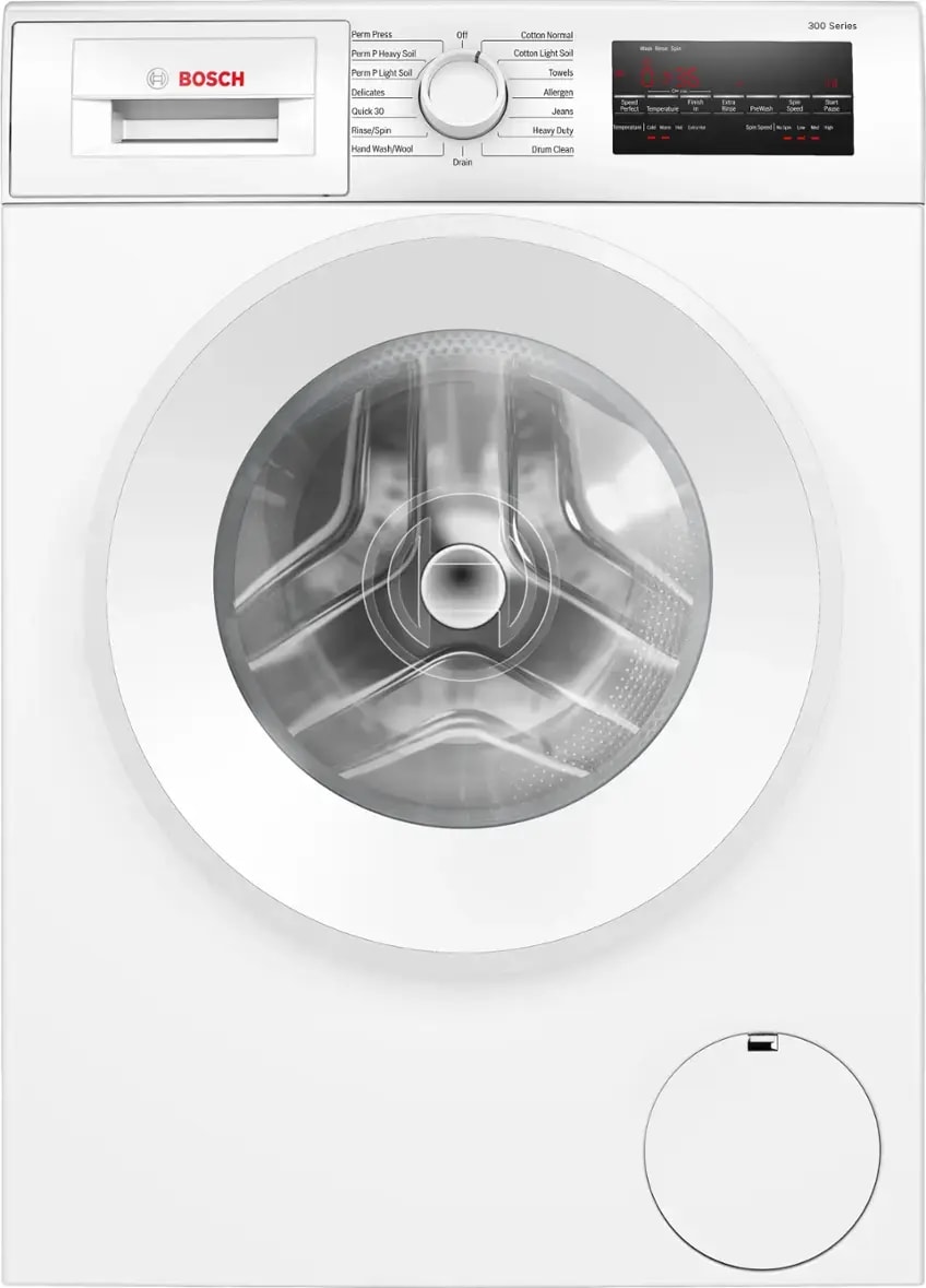 Bosch WGA12400UC 24 Inch Front Load Washer with 2.2 cu. ft. Capacity ...