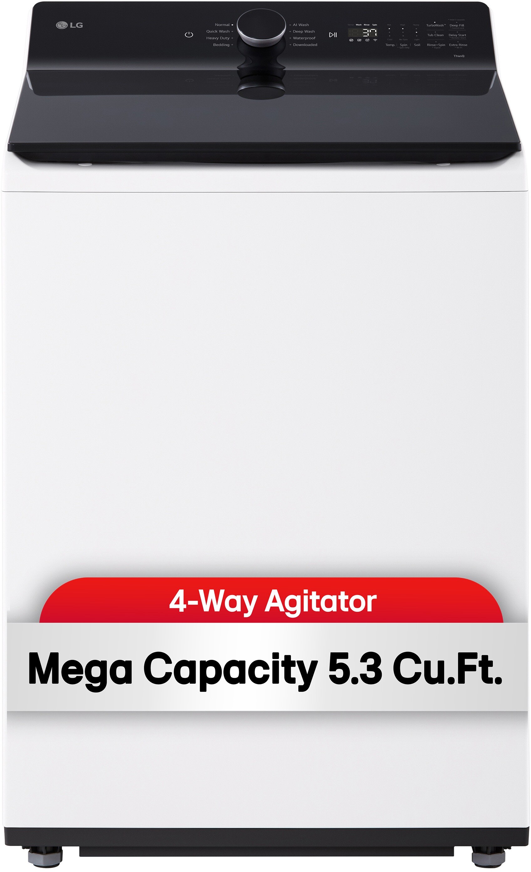 LG DLG8401WE 27 Inch Ultra Large Capacity Top Load Gas Dryer with 7.3 ...