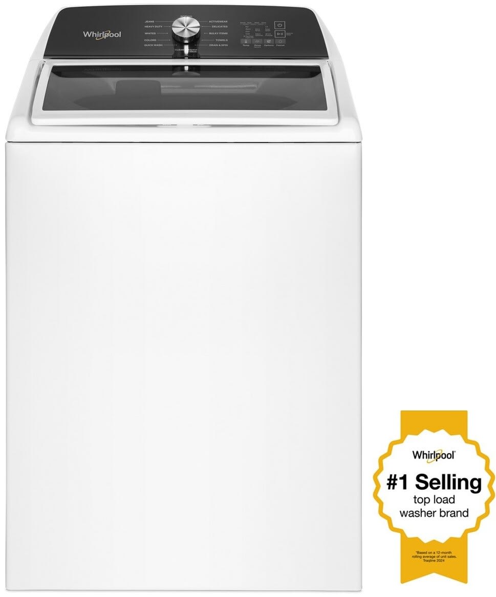 Whirlpool WED5050LW 29 Inch Top Load Electric Dryer with 7.0 cu. ft ...