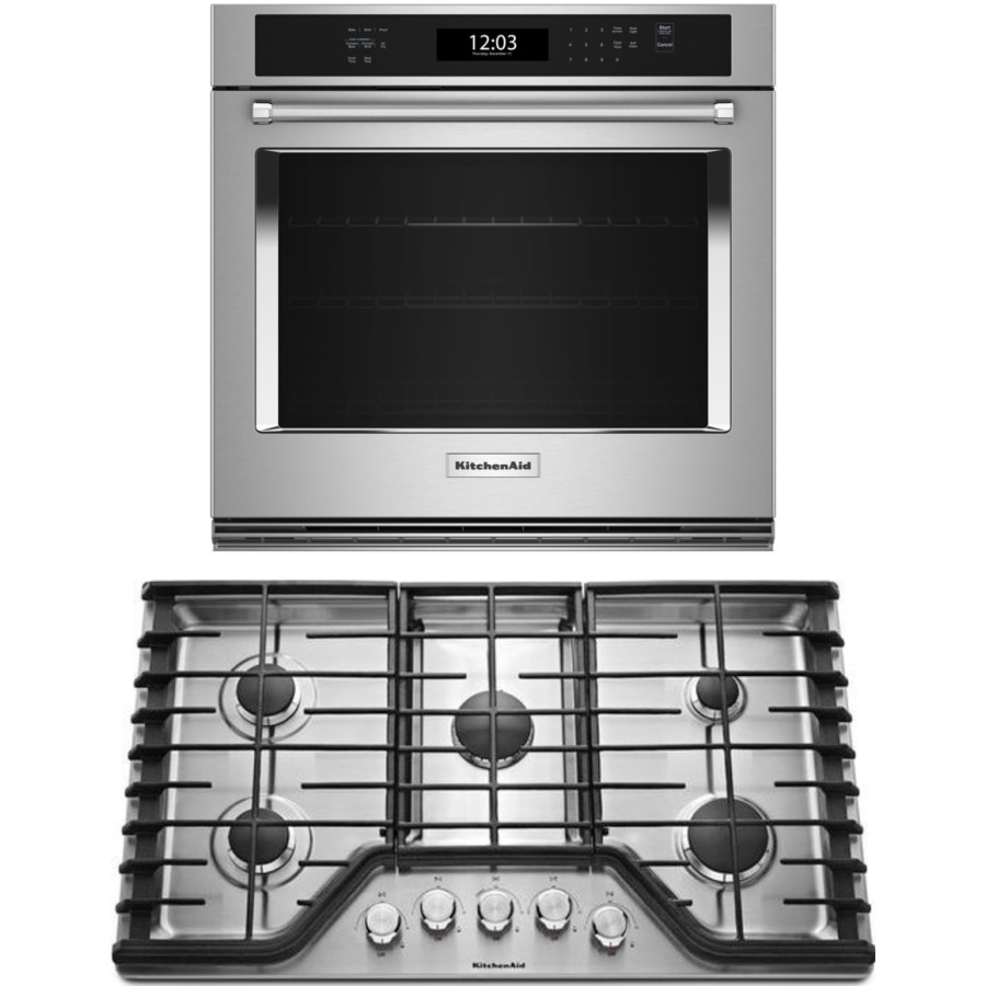 KitchenAid KACTWO143 2 Piece Kitchen Appliances Package in Stainless ...