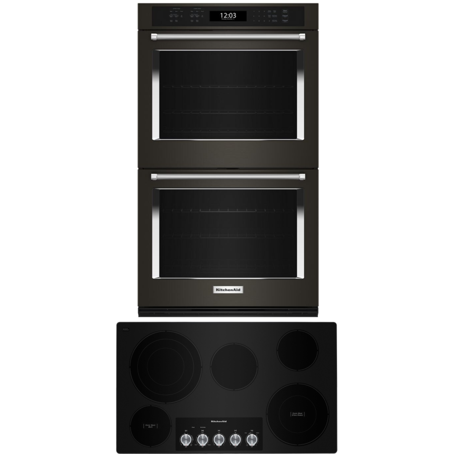 KitchenAid KACTWO152 2 Piece Kitchen Appliances Package in Black ...