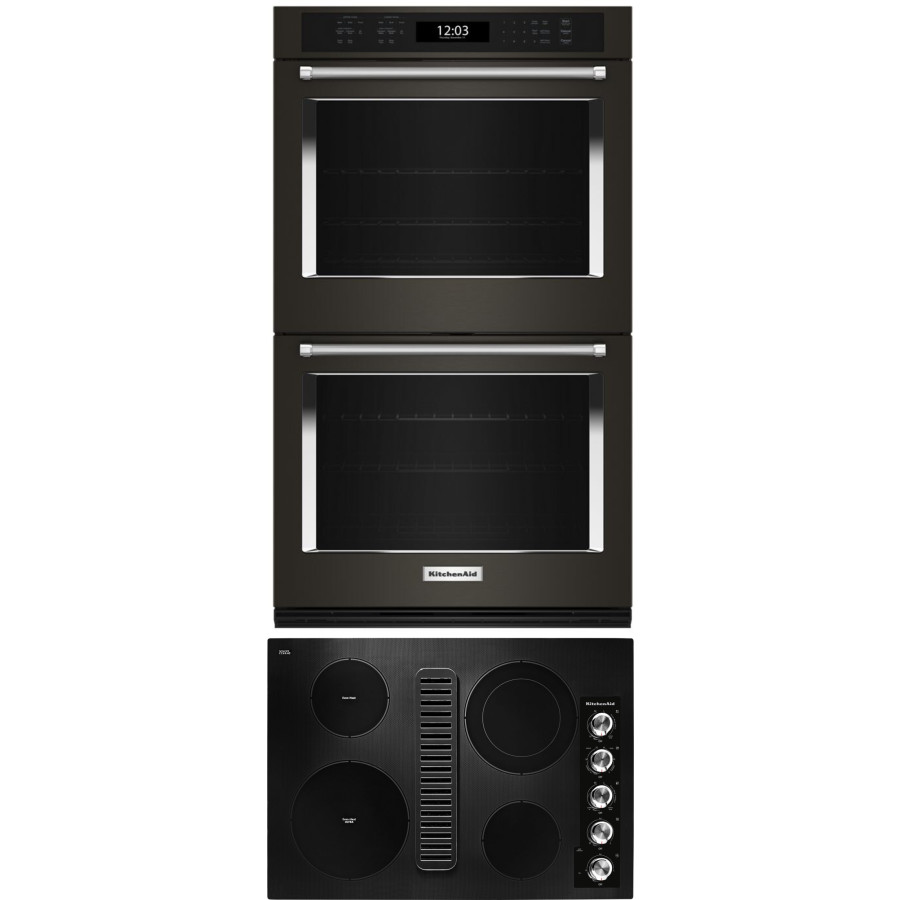 KitchenAid KACTWO114 2 Piece Kitchen Appliances Package in Black | AJ ...