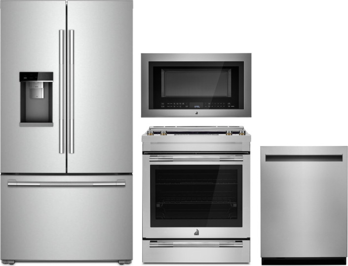 JennAir JARADWMWRE2 4 Piece Kitchen Appliances Package with Electric ...