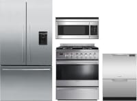 Fisher & Paykel RF201ADUSX5 36 Inch French Door Refrigerator with ...