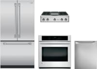 Monogram ZWE23PSHSS 23.1 cu. ft. Counter-Depth French Door Refrigerator ...