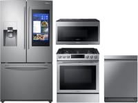 Samsung ME21M706BAS 2.1 cu. ft. Over The Range Microwave with Sensor ...