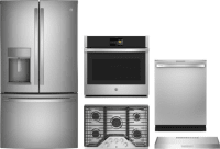 GE PYE22KYNFS 36 Inch Counter Depth French Door Refrigerator with 22.2 ...