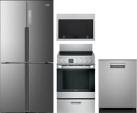 Haier HMV1472BHS 24 Inch Over-the-Range Microwave with Sensor Cooking ...