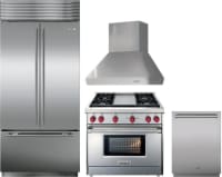 Wolf GR364G 36 Inch Pro-Style Gas Range with 5.5 cu. ft. Convection ...