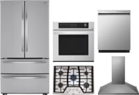 LG LCG3011ST 30 Inch Gas Cooktop with 5 Sealed Burners, Cast Iron ...