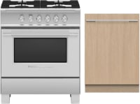 Fisher & Paykel OR30SCG4X1 30 Inch Gas Range with AeroTech™, 4 Sealed ...
